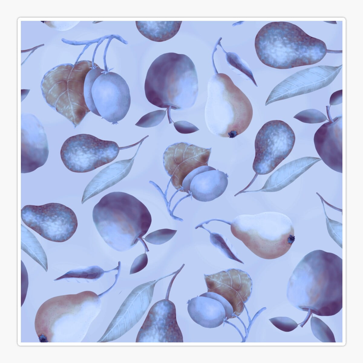 Onim Blue Delicious Sticker, Phone Decal Water Bottle Stickers Car ...