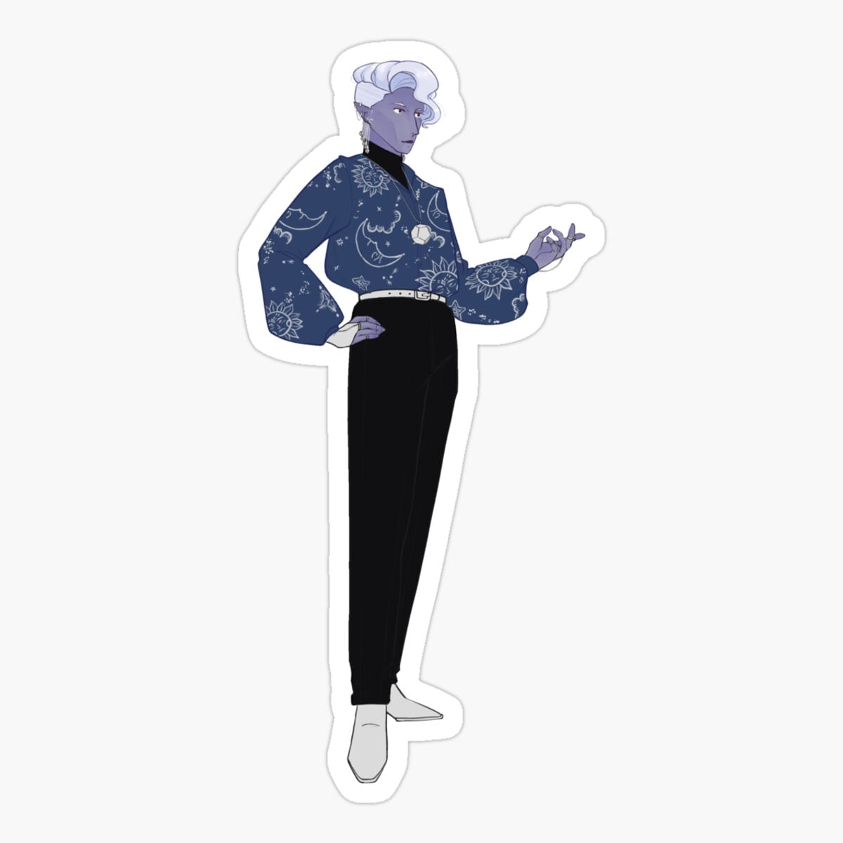 Onim Bluey Tooth Fairy Money Sticker, Phone Decal Water Bottle Stickers ...