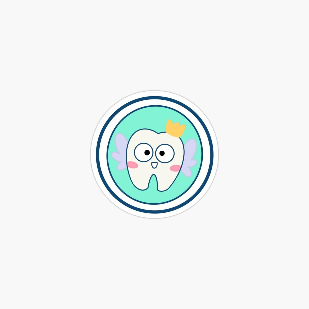 Onim Bluey Tooth Fairy Money Sticker, Phone Decal Water Bottle Stickers ...