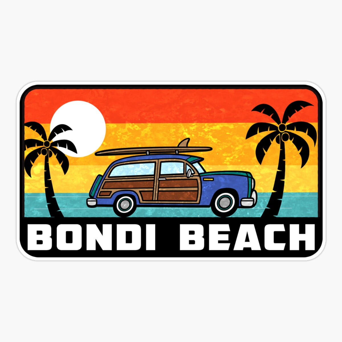 Onim Bondi Beach New South Wales Surfing Australia Woodie Surf Surfer ...