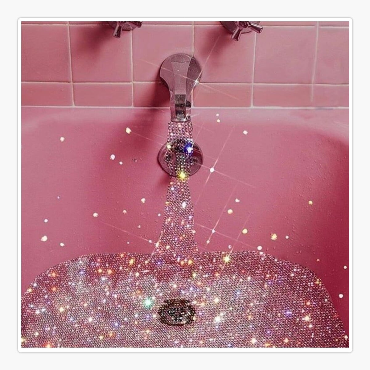 Onim Boujee Bath Pt 2 Sticker, Phone Decal Water Bottle Stickers Car ...