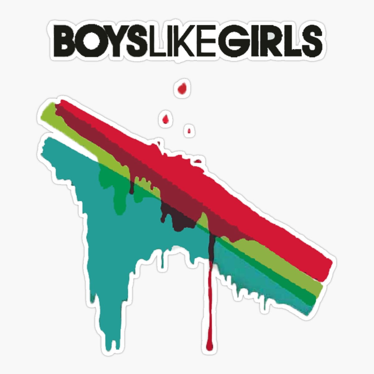 Onim Boys Like Girls - Original Design Sticker, Phone Decal Water ...