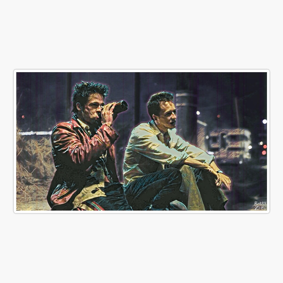 Onim Boys Night Out Sticker, Phone Decal Water Bottle Stickers Car ...