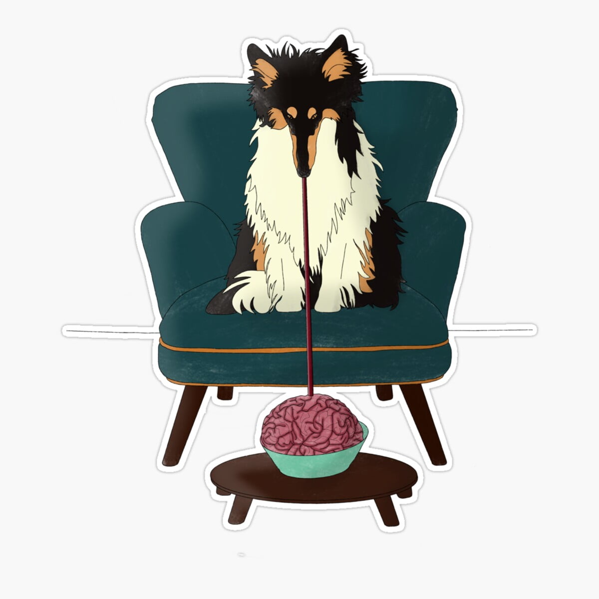 Onim Brain Juice Sticker, Phone Decal Water Bottle Stickers Car Decals ...