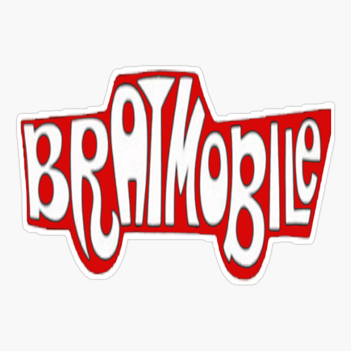 Onim Bratmobile - Riot Grrrl Sticker, Phone Decal Water Bottle Stickers ...