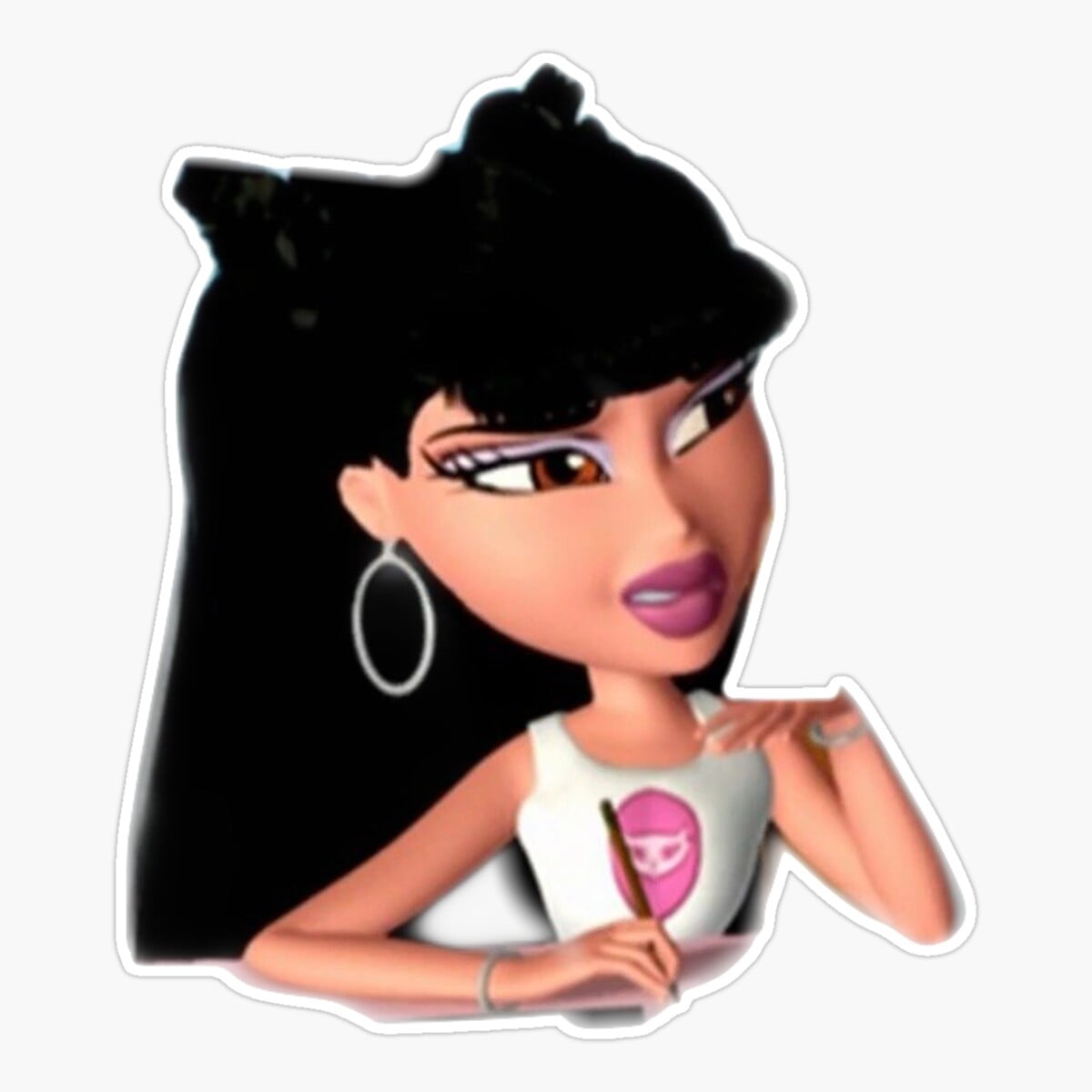 Onim Bratz Jade Y2K 90S Trendy Sticker, Phone Decal Water Bottle ...