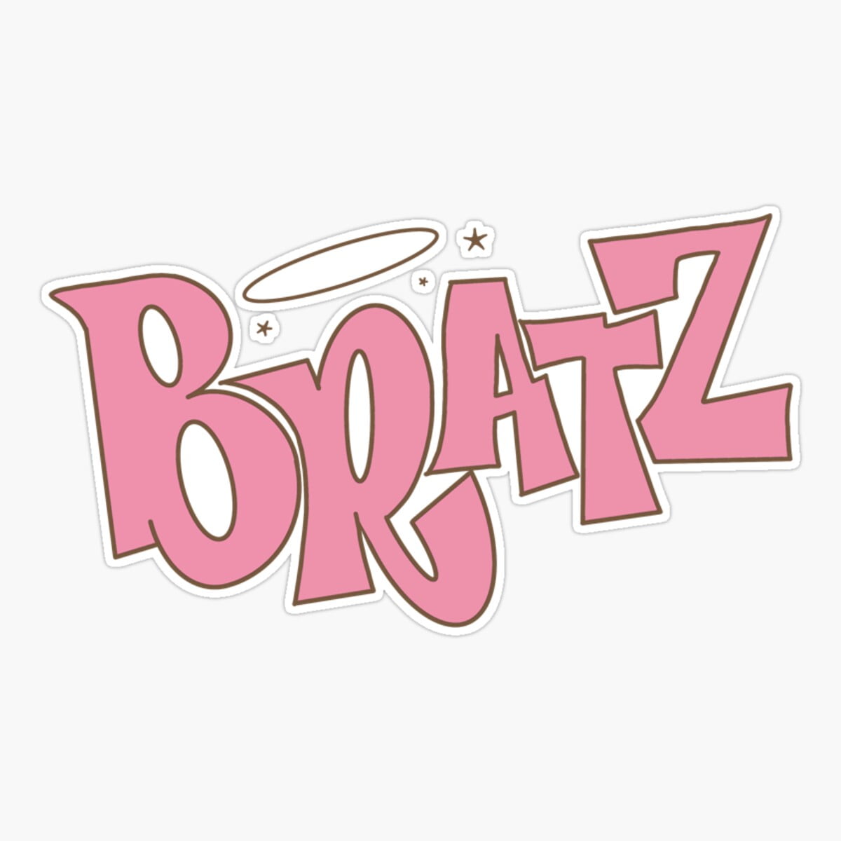 Onim Bratz Logo Sticker Sticker, Phone Decal Water Bottle Stickers Car ...