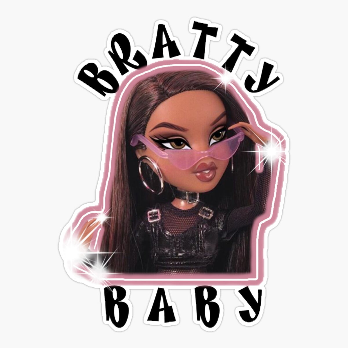 Onim Bratz (Sasha) Brattybaby Sticker, Phone Decal Water Bottle Stickers Car Decals, Funny ...