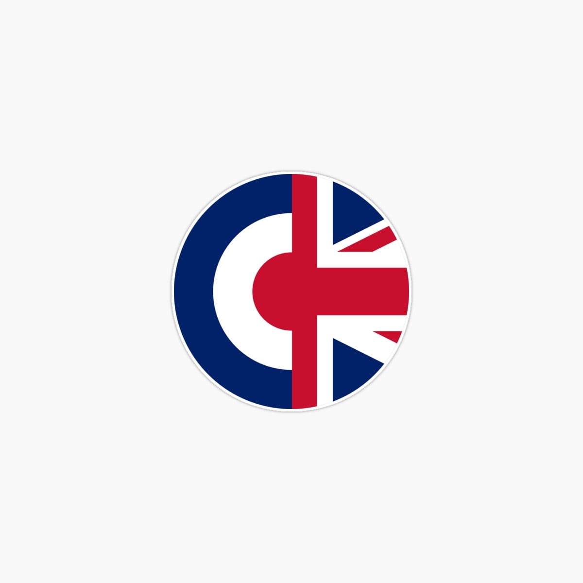 Onim British Mods Sticker - Walmart.com