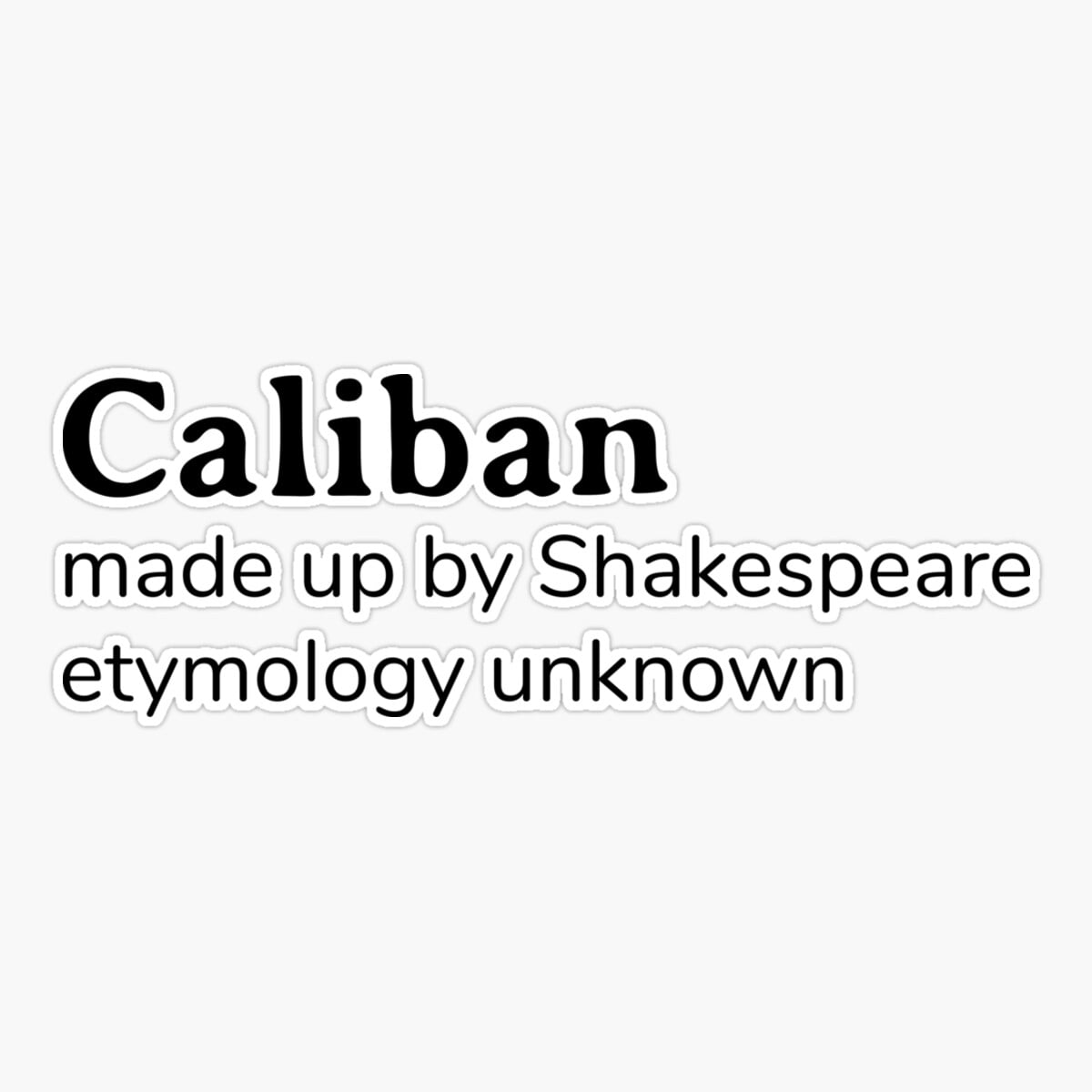 Onim C Is For Capybara Sticker, Phone Decal Water Bottle Stickers Car ...