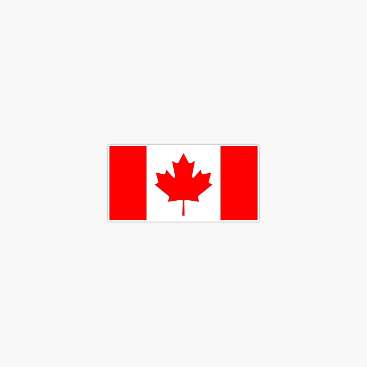 Onim Canada | Canadian Flag Sticker, Phone Decal Water Bottle Stickers ...