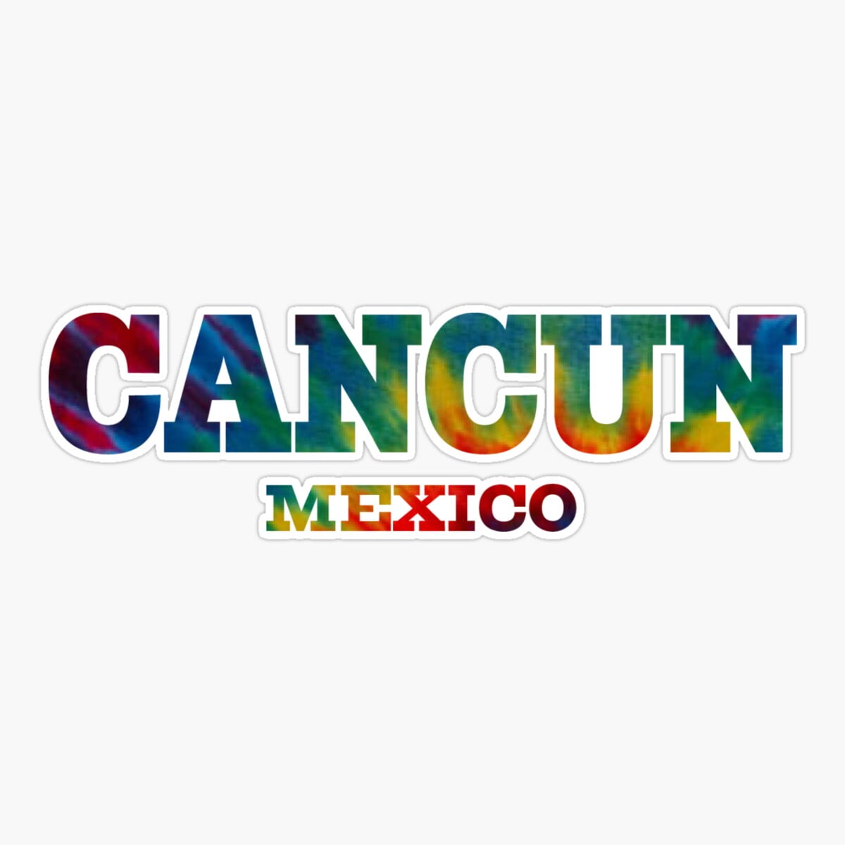 Onim Cancun Mexico Sticker, Phone Decal Water Bottle Stickers Car ...