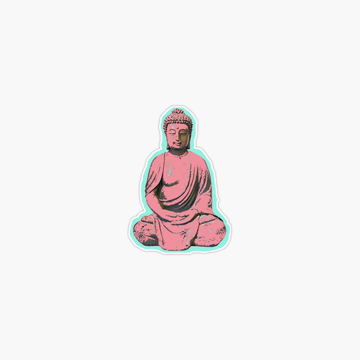 Onim Candy Buddha Sticker, Phone Decal Water Bottle Stickers Car Decals ...