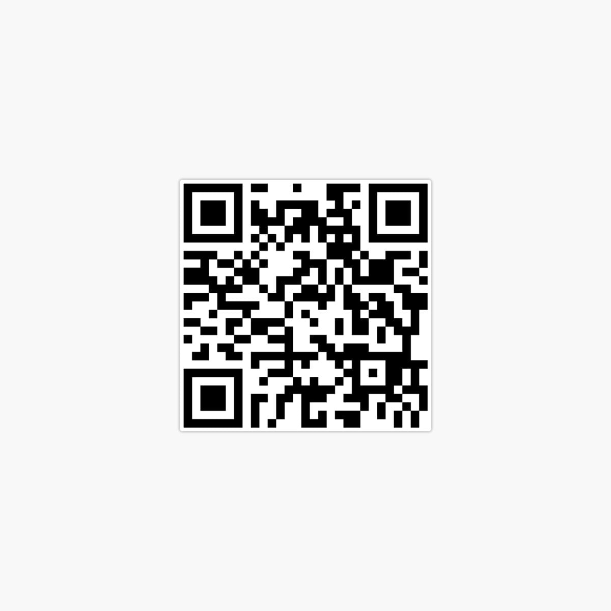 Onim Cantina Band Theme Qr Code Sticker, Phone Decal Water Bottle ...