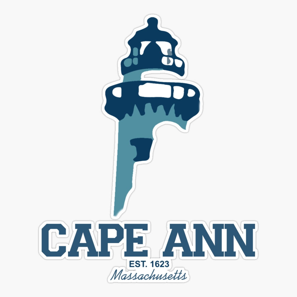 Onim Cape Ann. Sticker, Phone Decal Water Bottle Stickers Car Decals ...