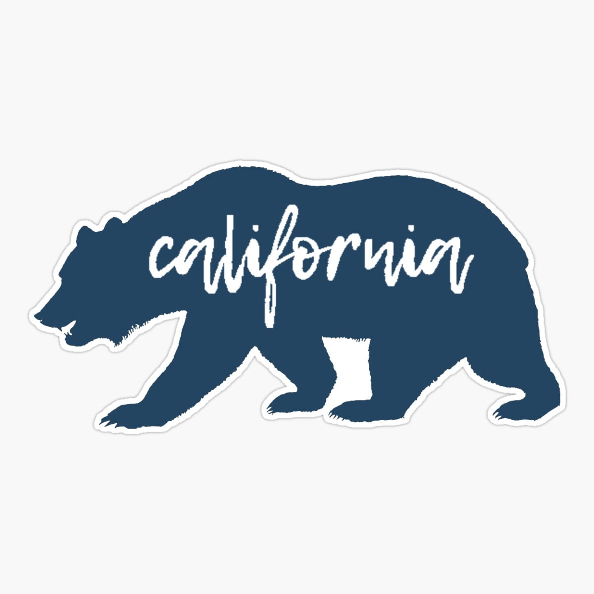 Onim California Bear Sticker, Phone Decal Water Bottle Stickers Car ...