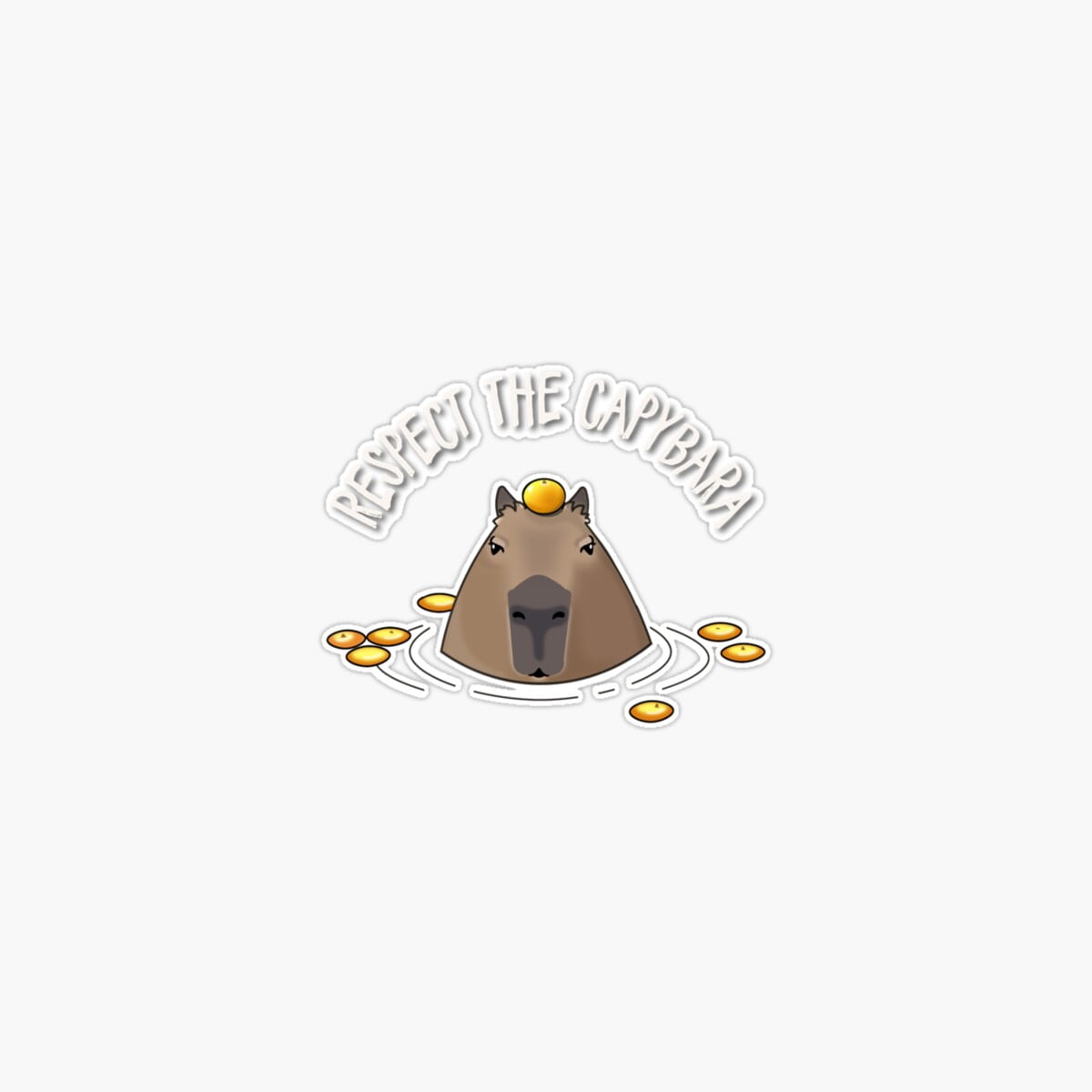 Onim Capybara Sticker, Phone Decal Water Bottle Stickers Car Decals ...