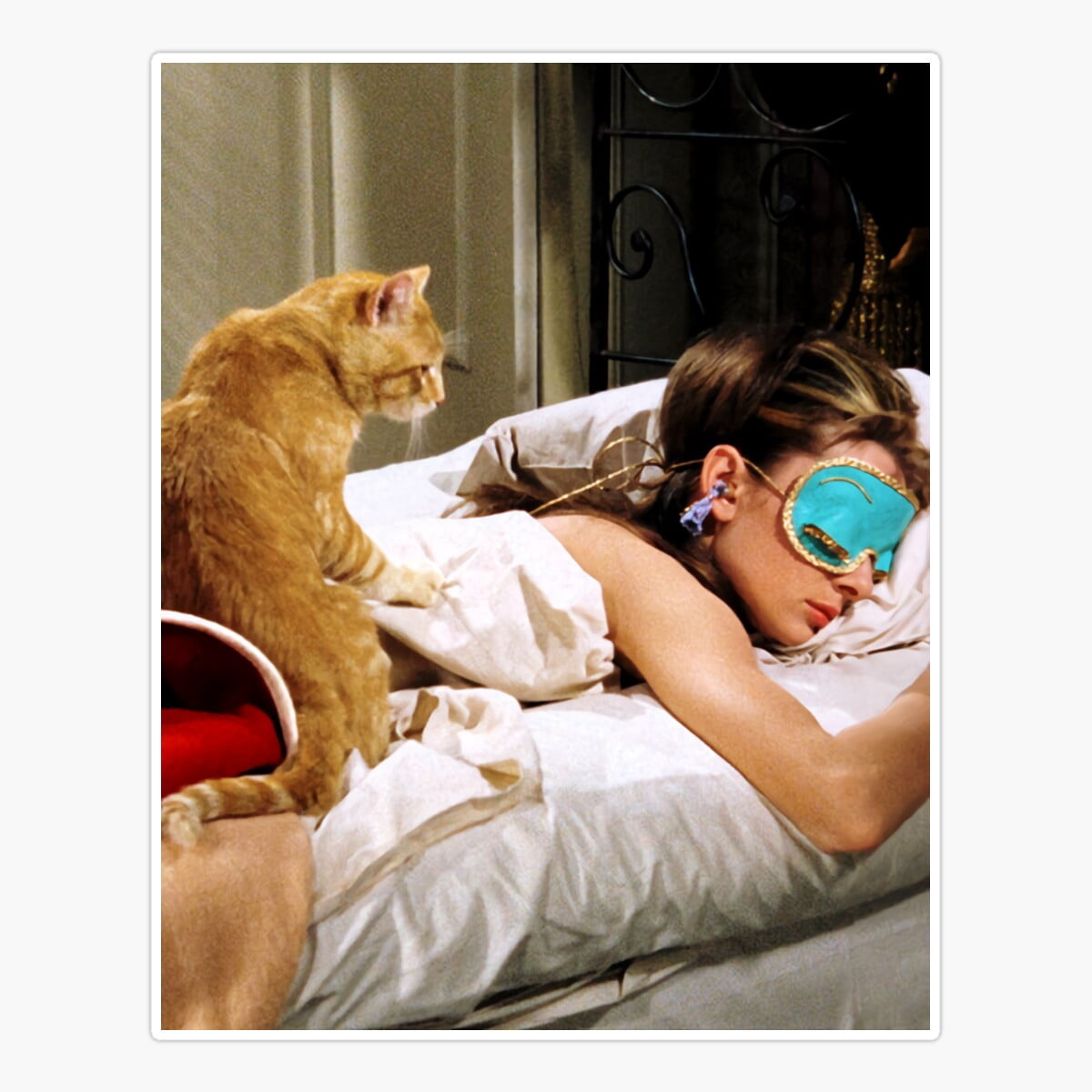 Onim Cat Tiffany Sticker, Phone Decal Water Bottle Stickers Car Decals ...