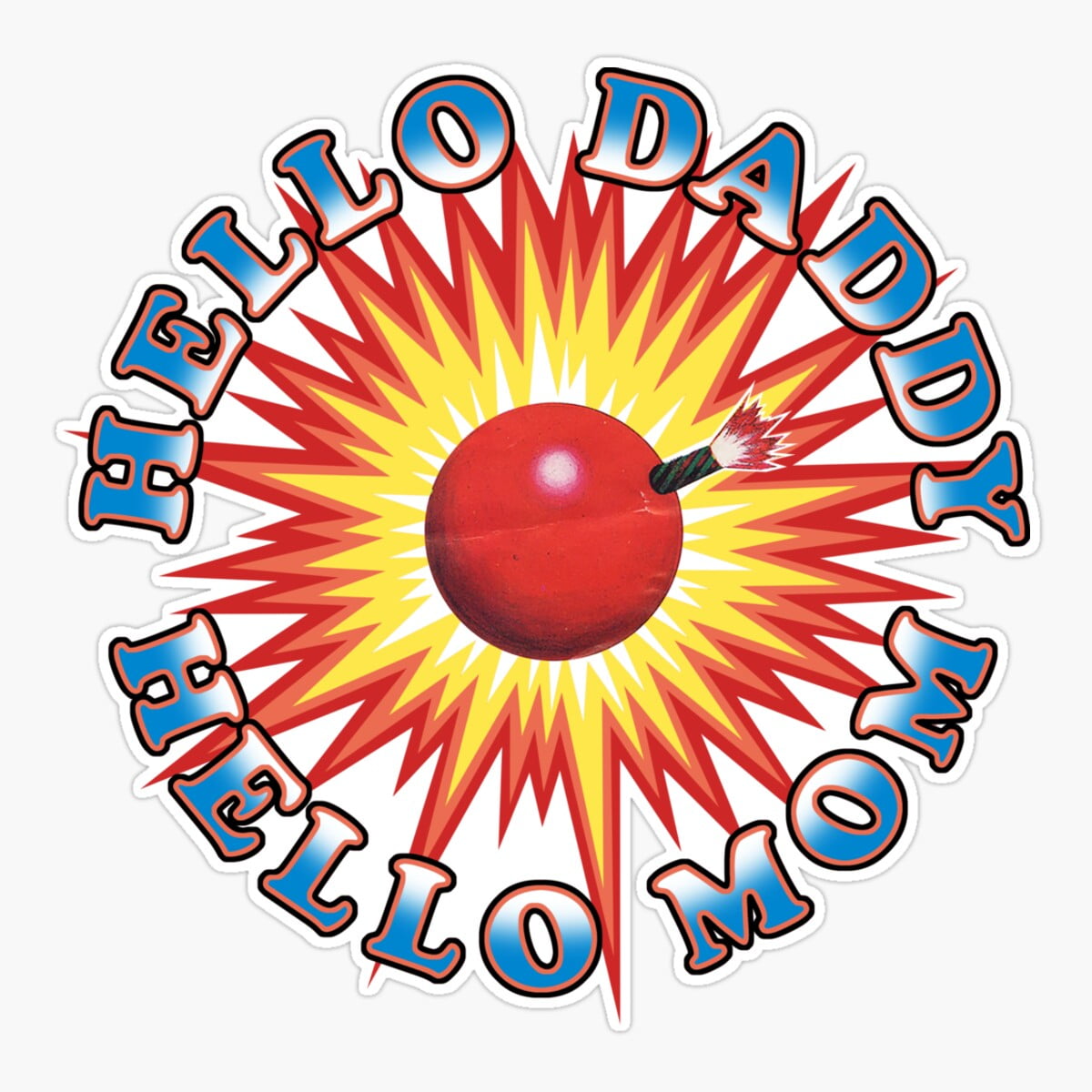 Onim Ch-Ch-Ch-Cherry Bomb! Sticker, Phone Decal Water Bottle Stickers ...