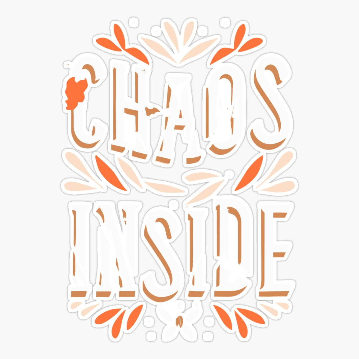 Onim Chaos Inside Sticker, Phone Decal Water Bottle Stickers Car Decals ...