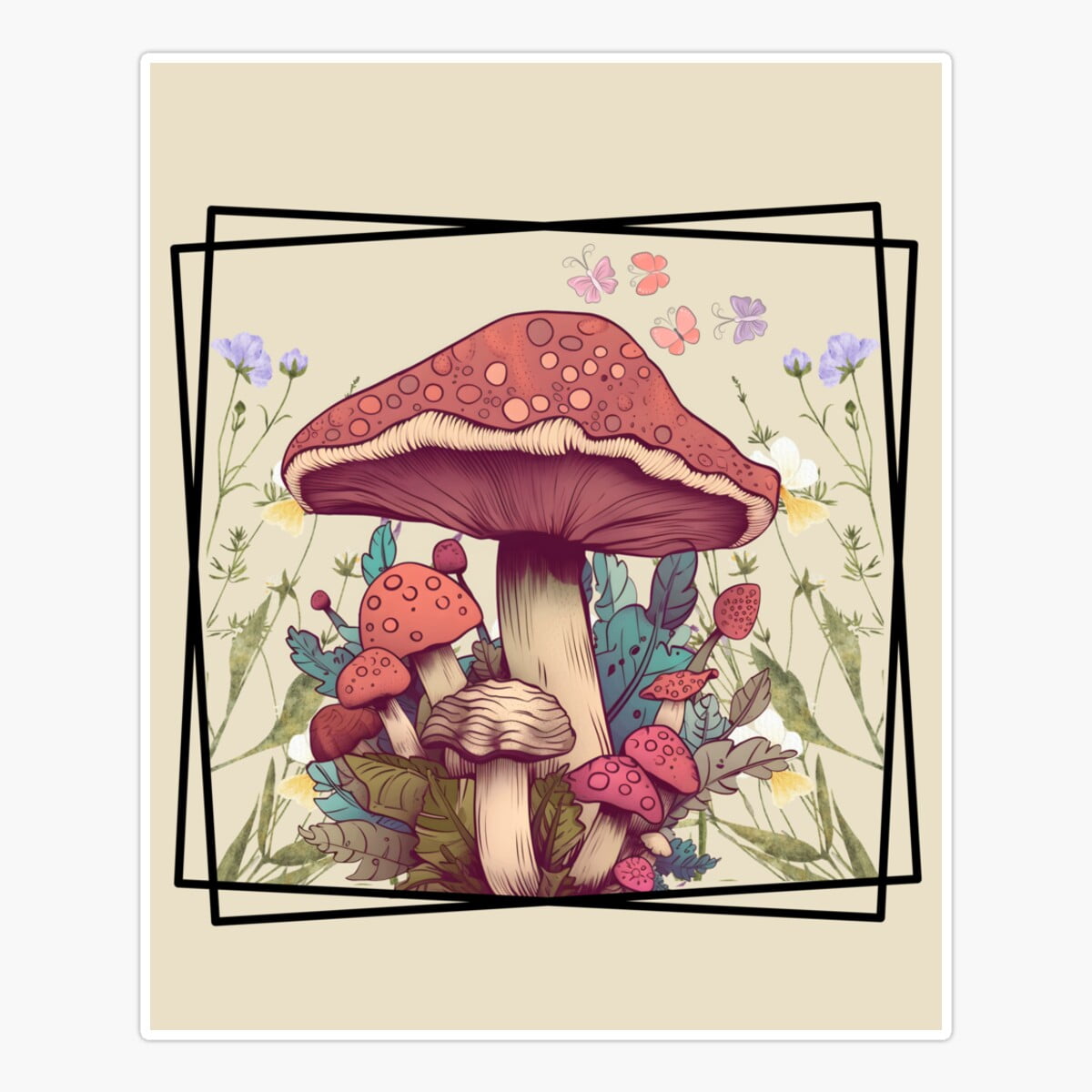 Onim Cheems Doge Bat Sticker, Phone Decal Water Bottle Stickers Car ...