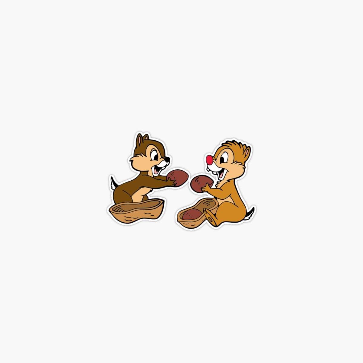 Onim Chip N Dale Peanut Sticker, Phone Decal Water Bottle Stickers Car ...