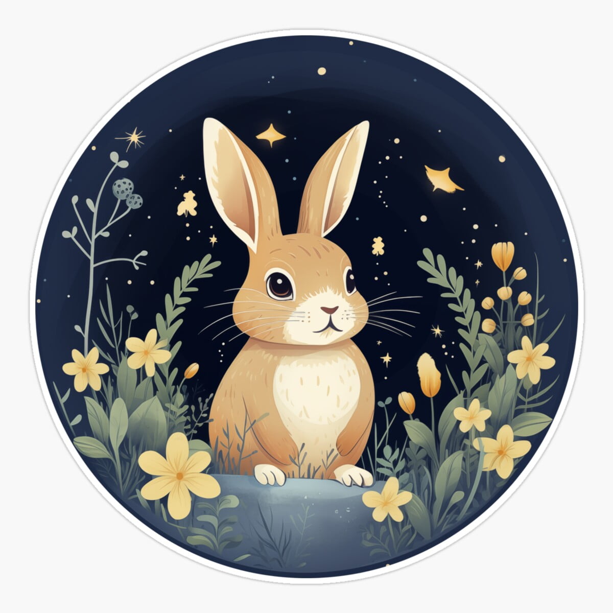 Onim Chocolate Lab Sticker Sticker, Phone Decal Water Bottle Stickers ...