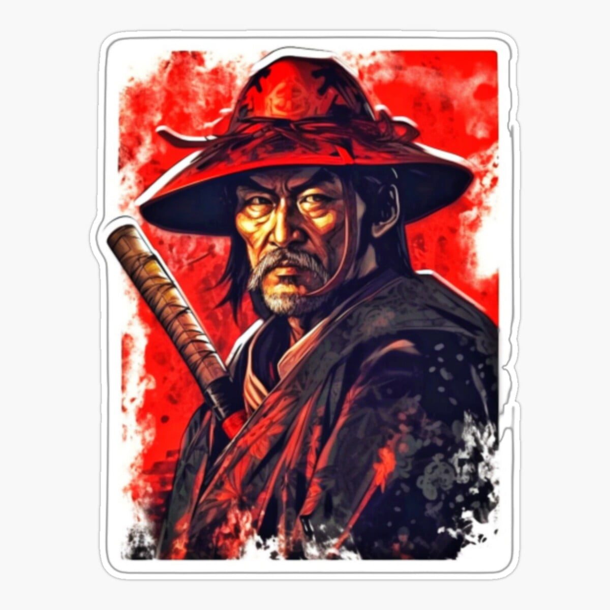 Onim Christmas Highland Cow Sticker, Phone Decal Water Bottle Stickers ...