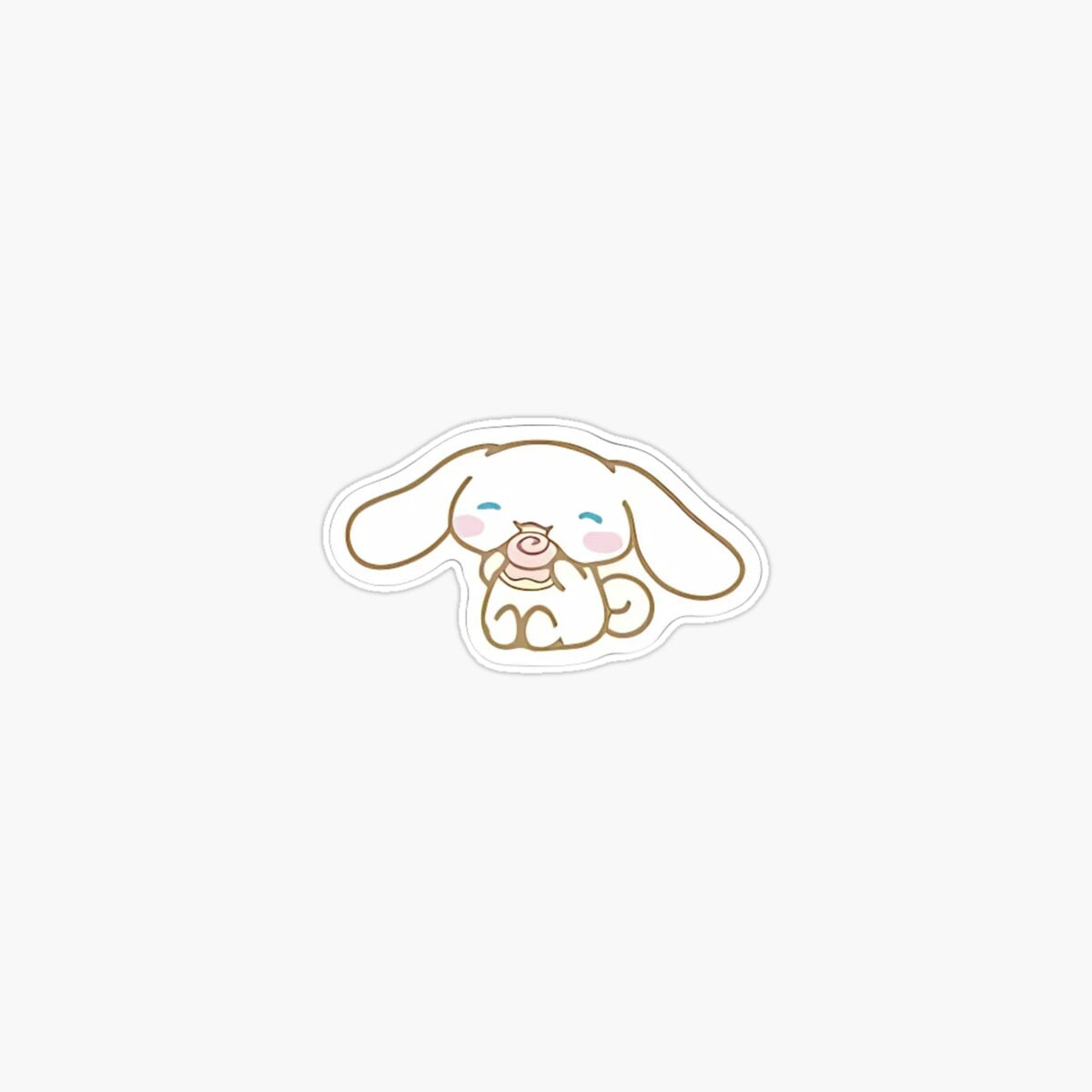 Onim Cinnamoroll Design (3) Sticker, Phone Decal Water Bottle Stickers ...