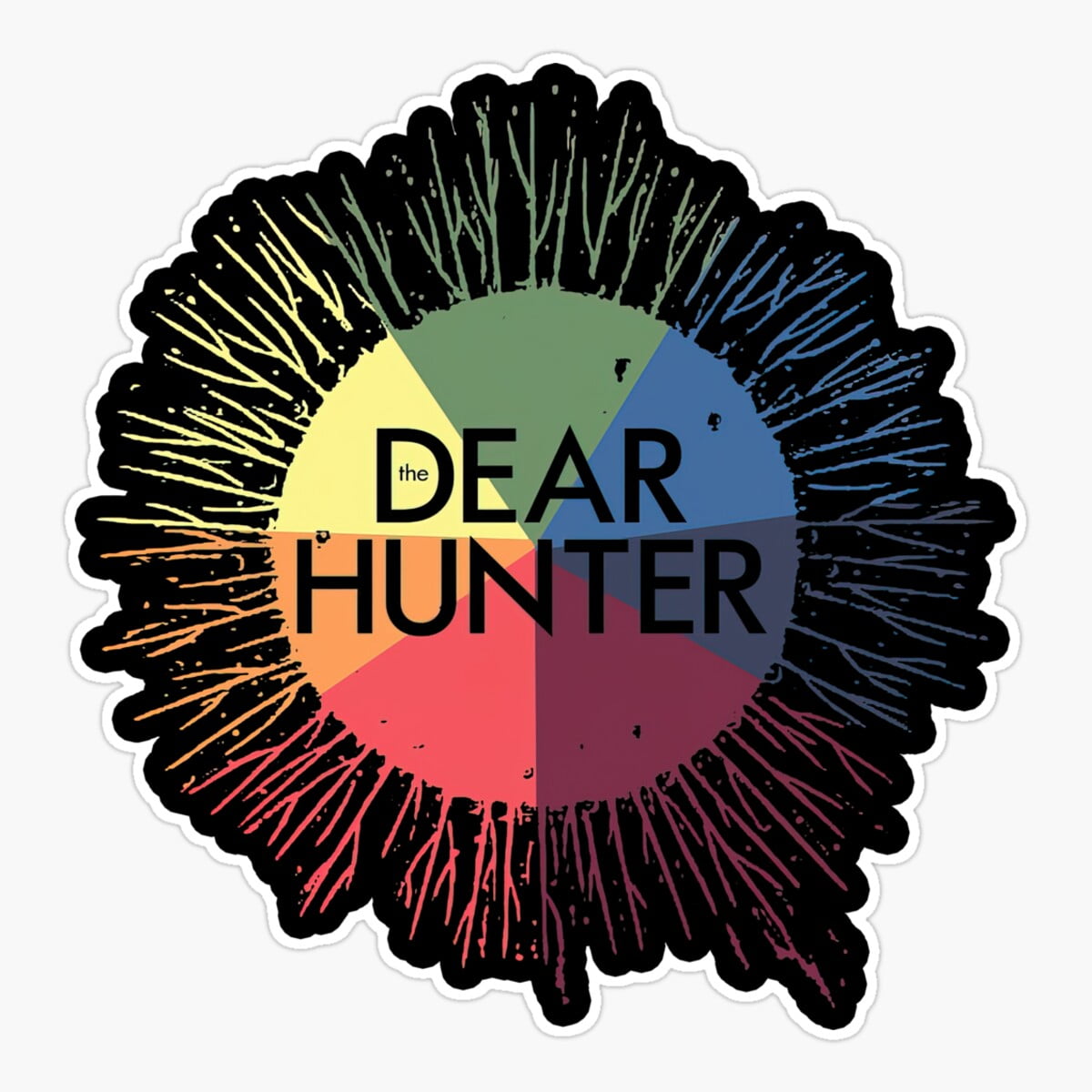 Onim Colorfull Tree Root Sticker, Phone Decal Water Bottle Stickers Car ...