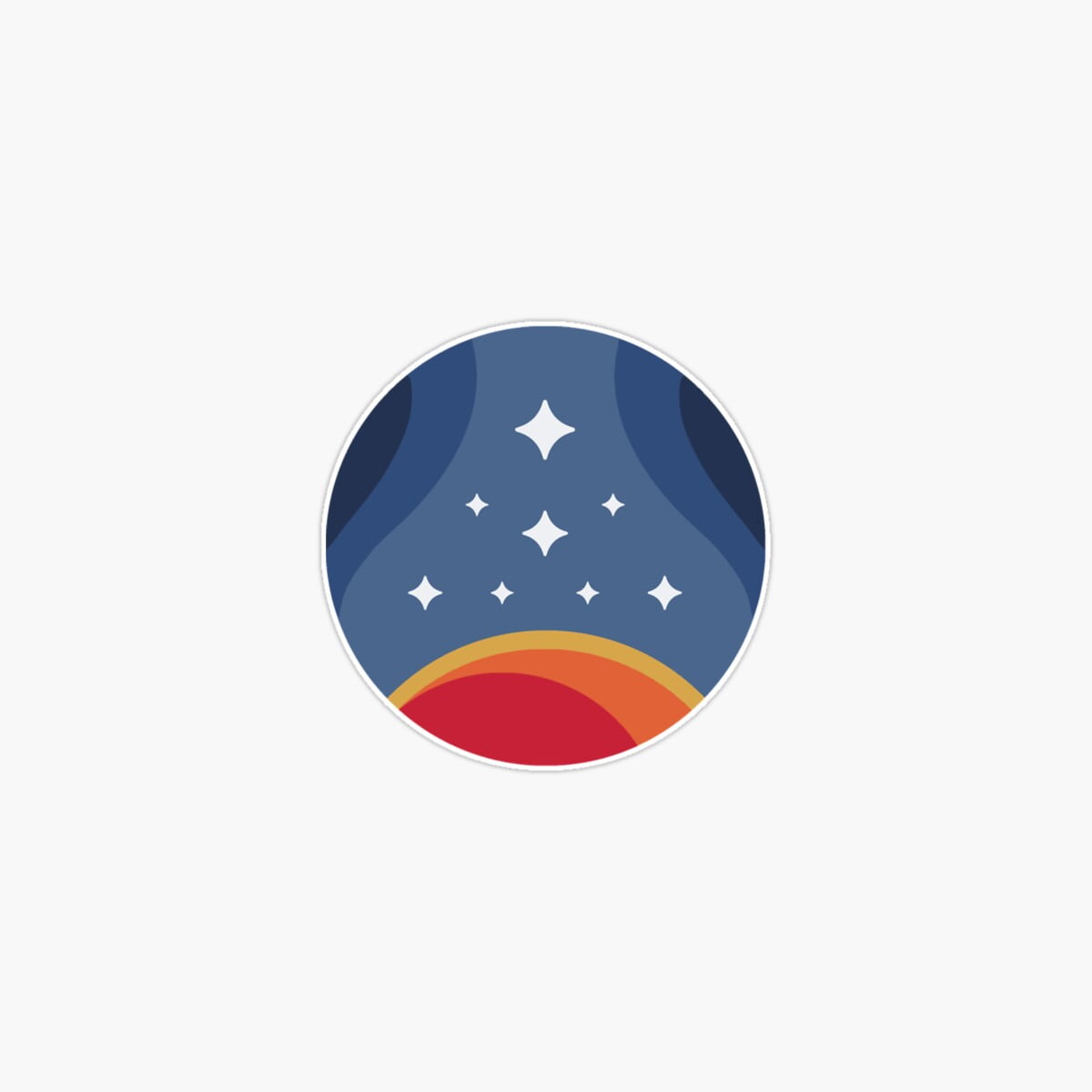 Onim Constellation Logo Sticker, Phone Decal Water Bottle Stickers Car ...