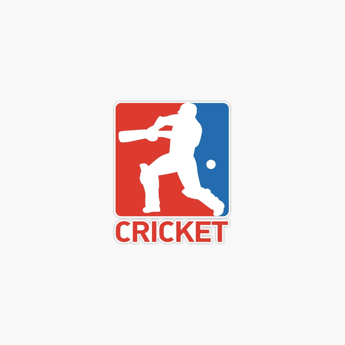 Onim Cool Cricket Logo Sticker, Phone Decal Water Bottle Stickers Car ...