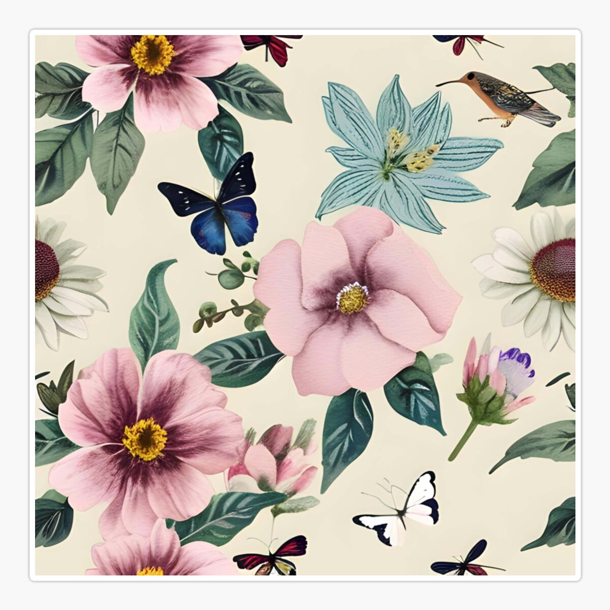 Onim Corgi Eating Ramen Cute Kawaii Noodles Sticker, Phone Decal Water ...