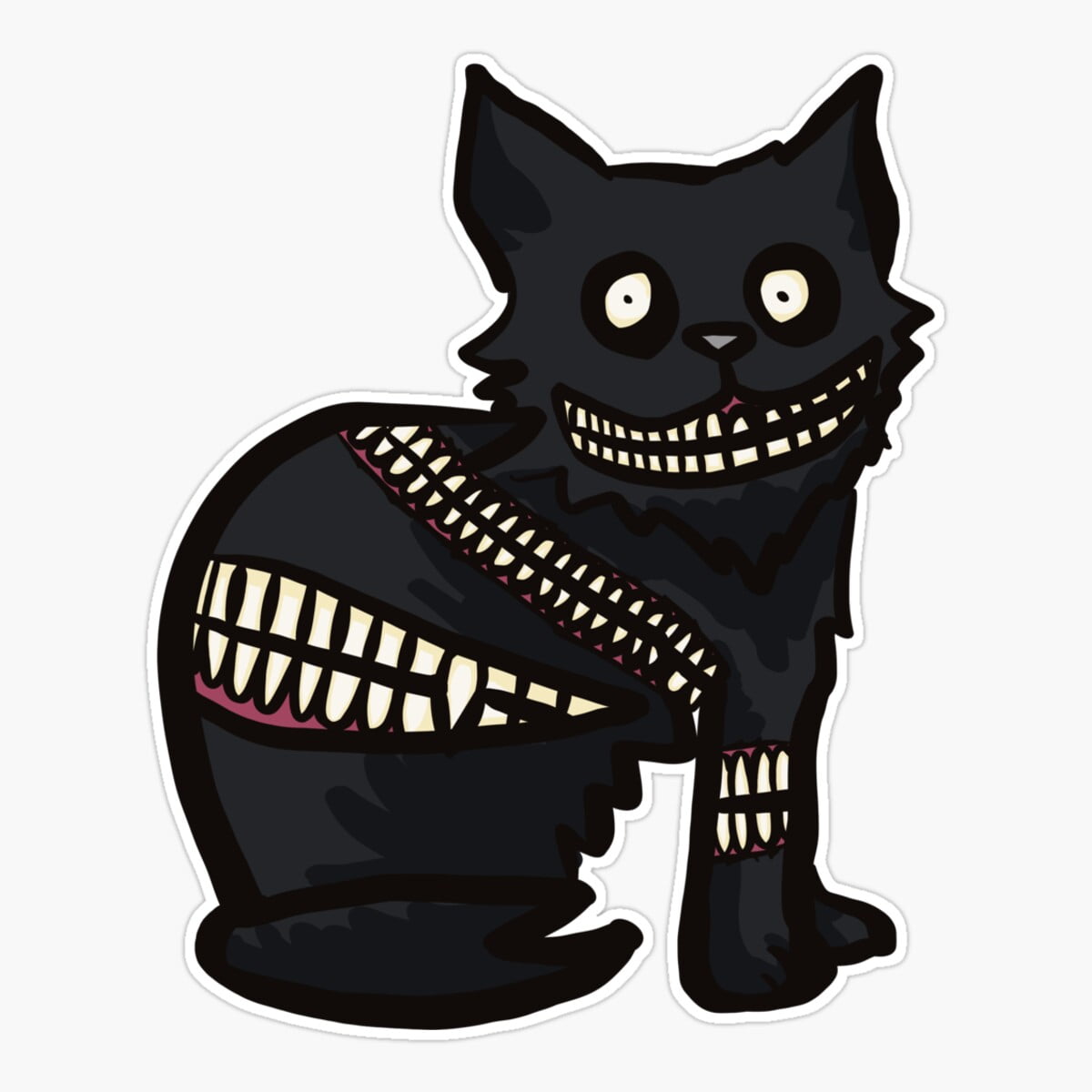 Onim Corner Gas Logo Sticker, Phone Decal Water Bottle Stickers Car ...