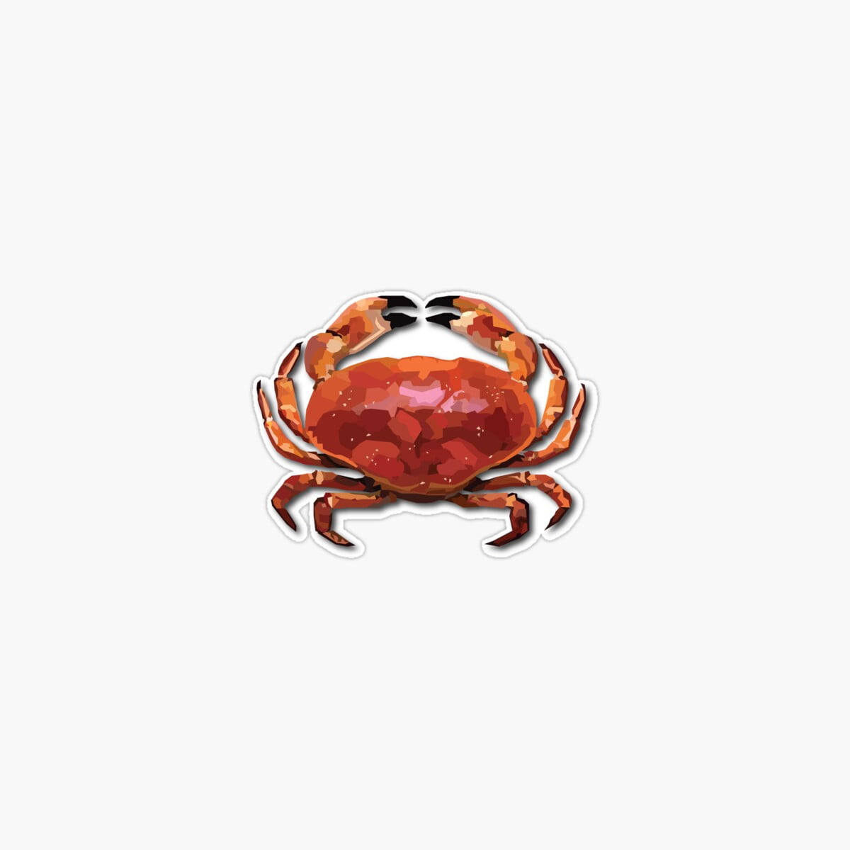 Onim Crab Sticker, Phone Decal Water Bottle Stickers Car Decals, Funny ...