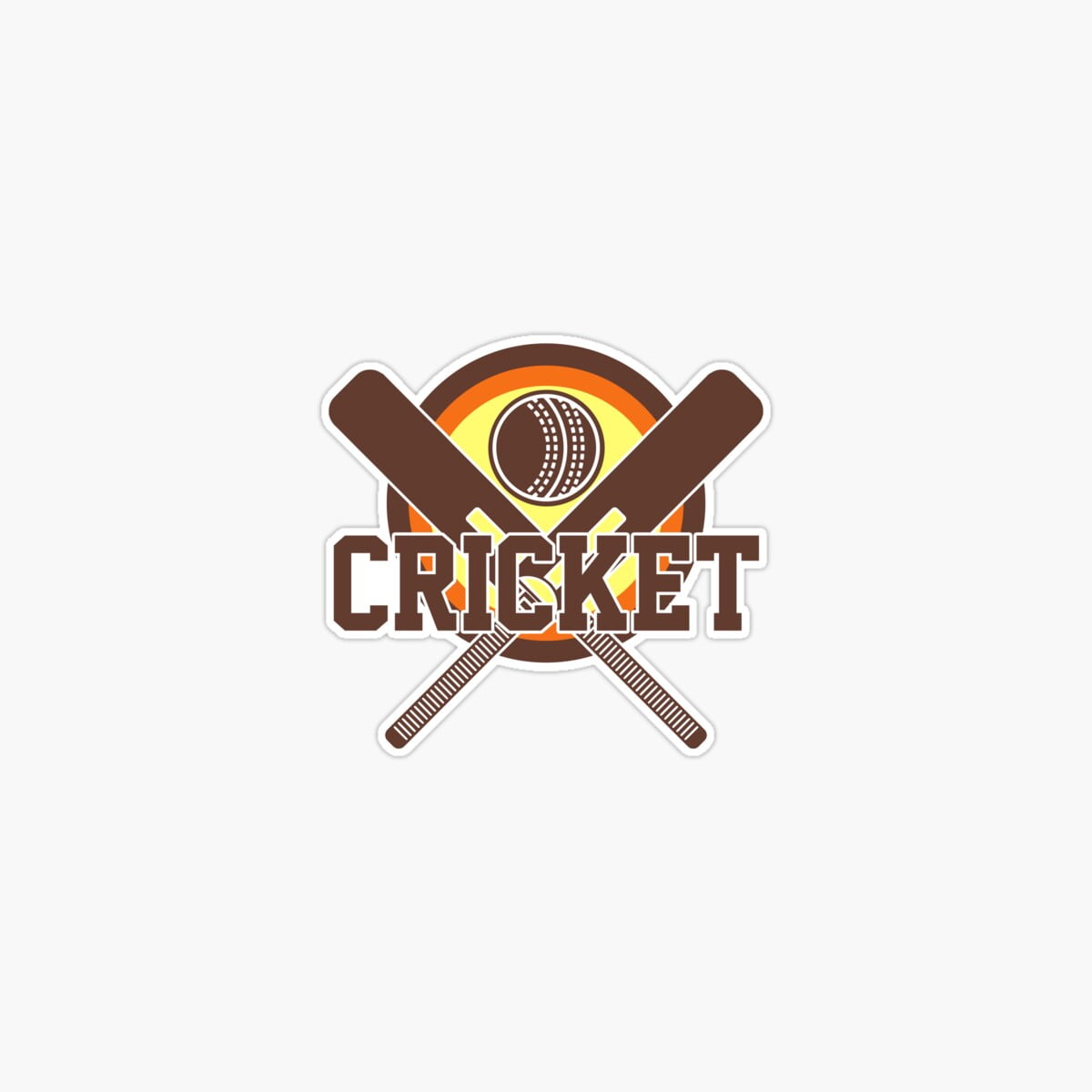 Onim Cricket Shirt Sticker, Phone Decal Water Bottle Stickers Car ...