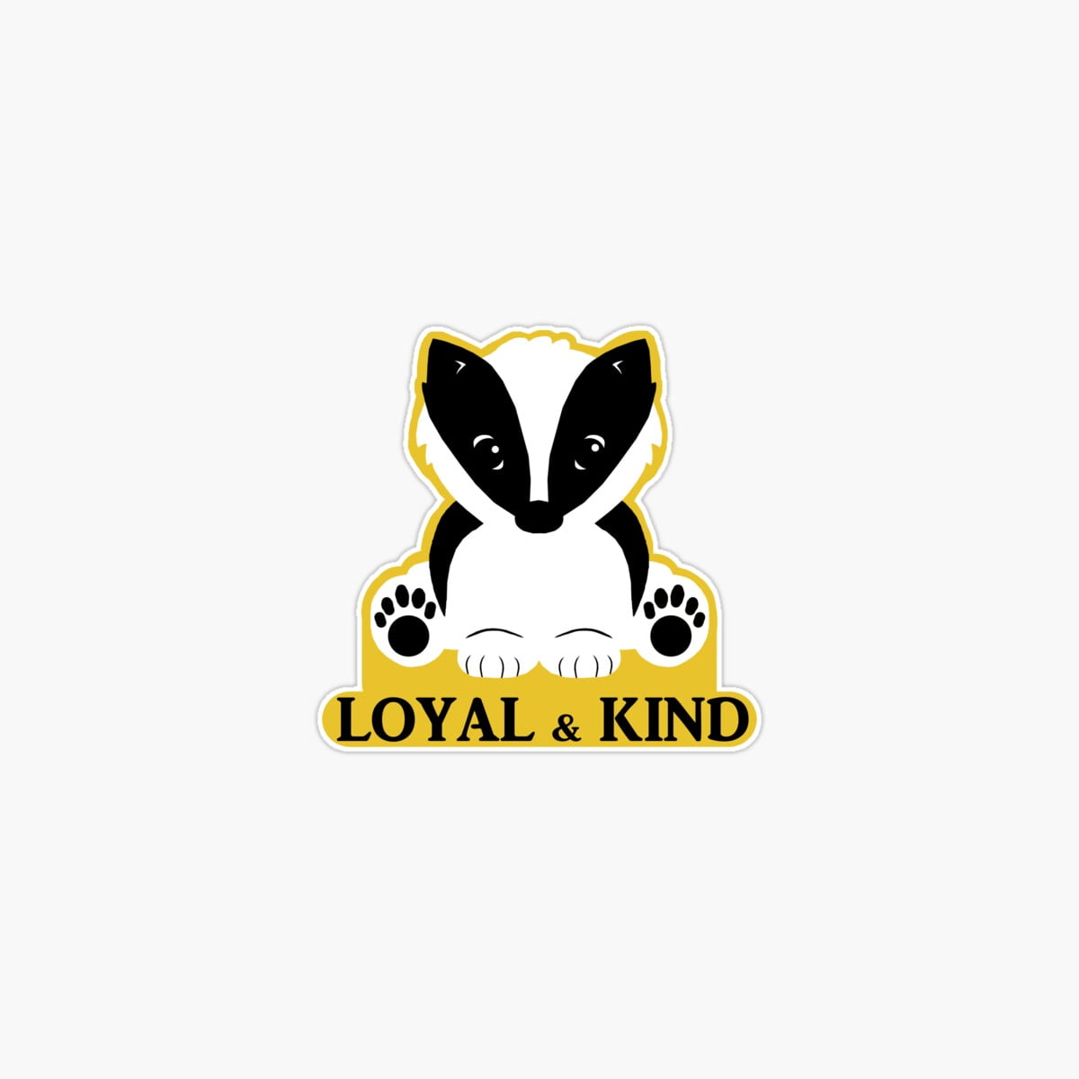 Onim Cute Badger Sticker, Phone Decal Water Bottle Stickers Car Decals ...