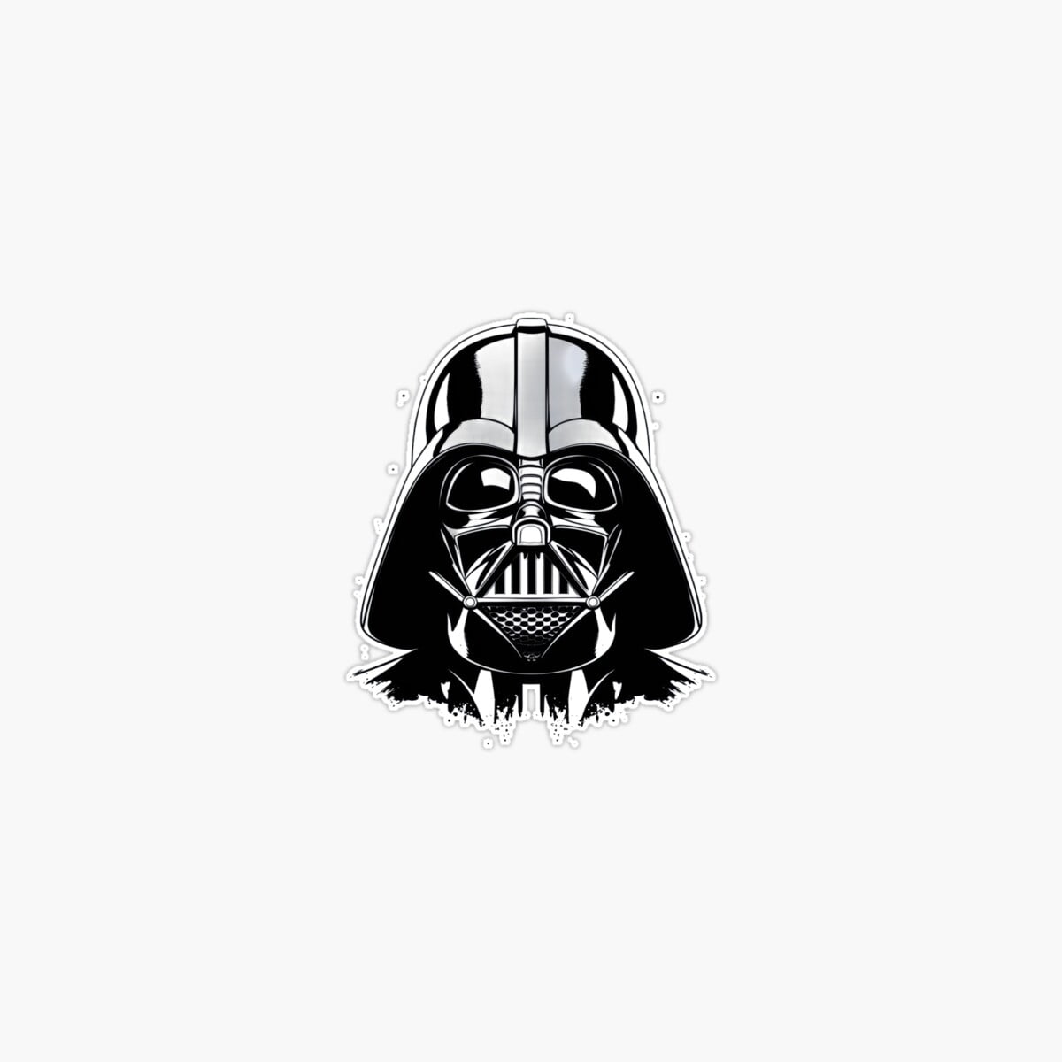Onim Darth Vader Sticker, Phone Decal Water Bottle Stickers Car Decals ...