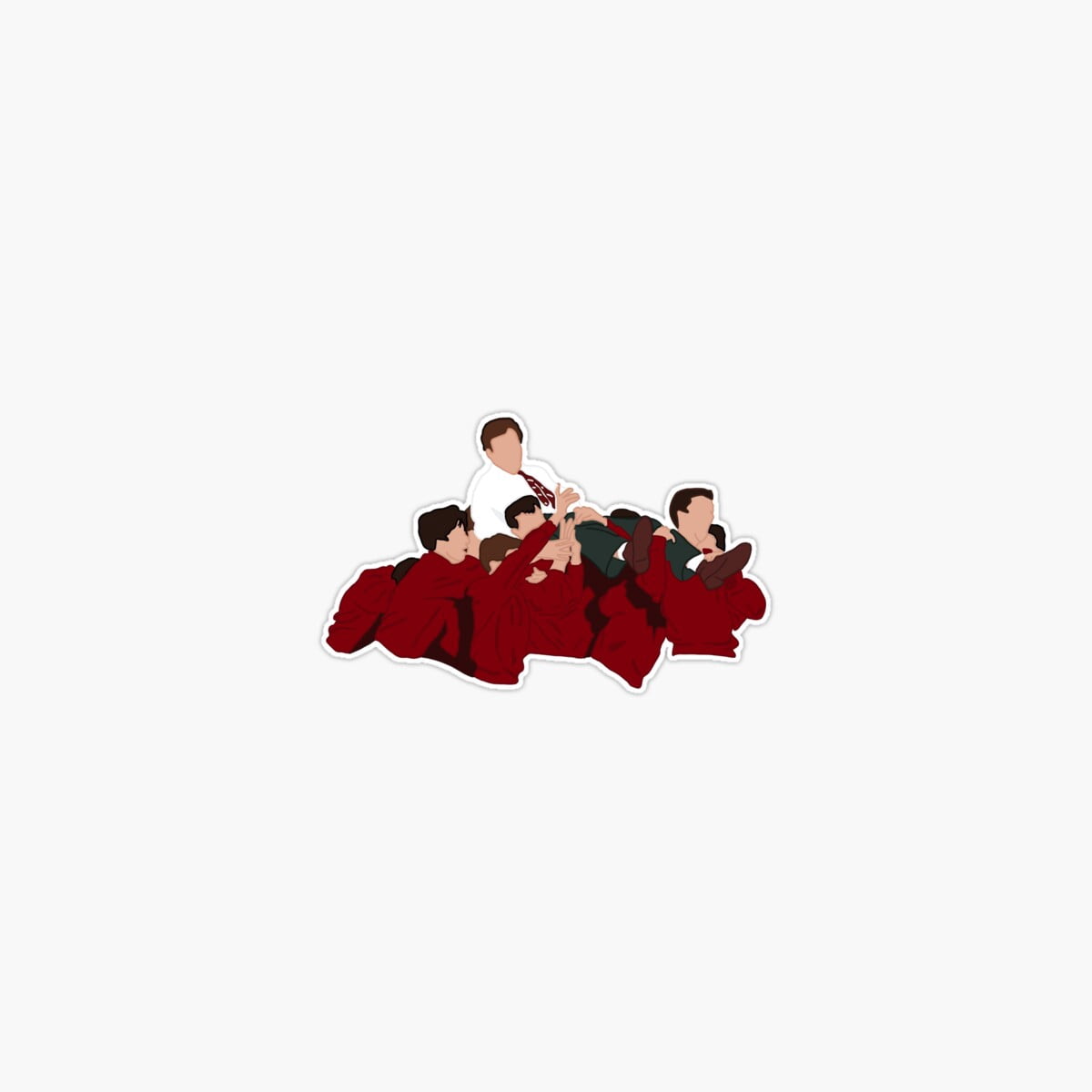 Onim Dead Poets Society Sticker, Phone Decal Water Bottle Stickers Car ...