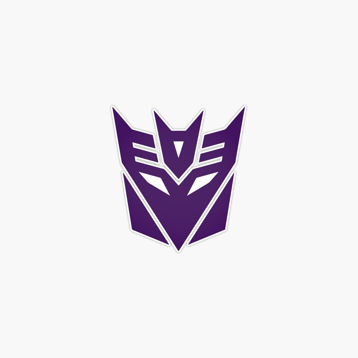 Onim Decepticons Logo Sticker, Phone Decal Water Bottle Stickers Car ...