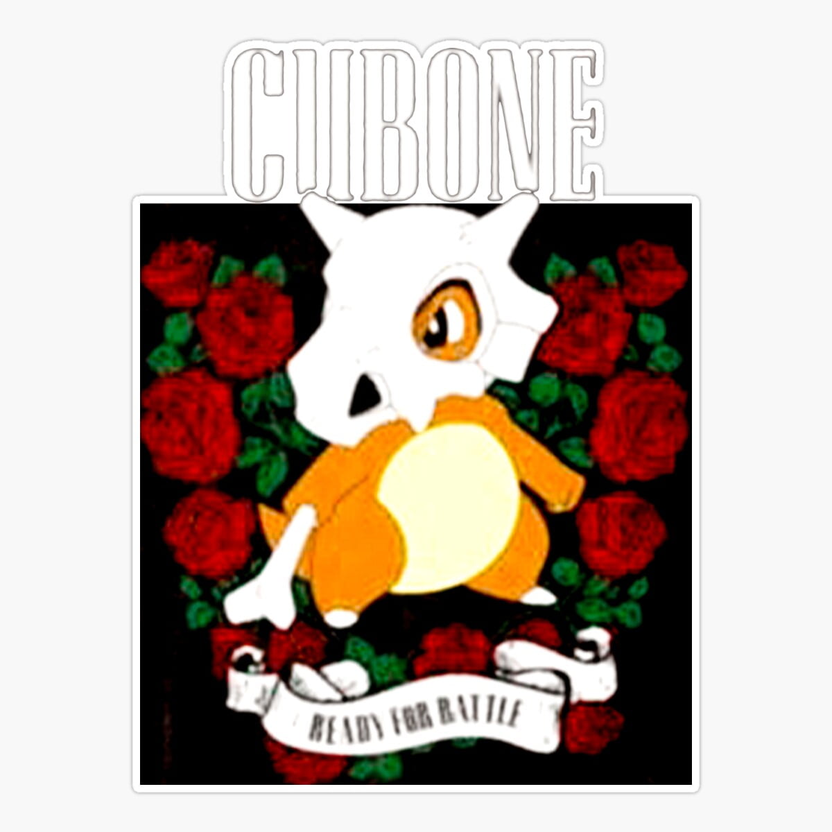 Onim Devil Dog - Red Sticker, Phone Decal Water Bottle Stickers Car ...