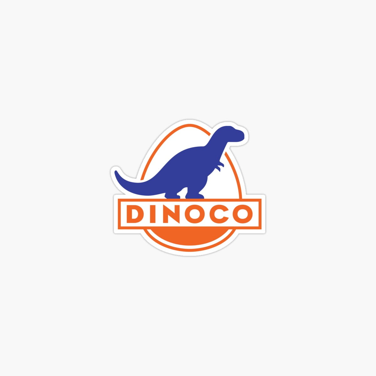Onim Dinoco (Cars) Sticker, Phone Decal Water Bottle Stickers Car ...