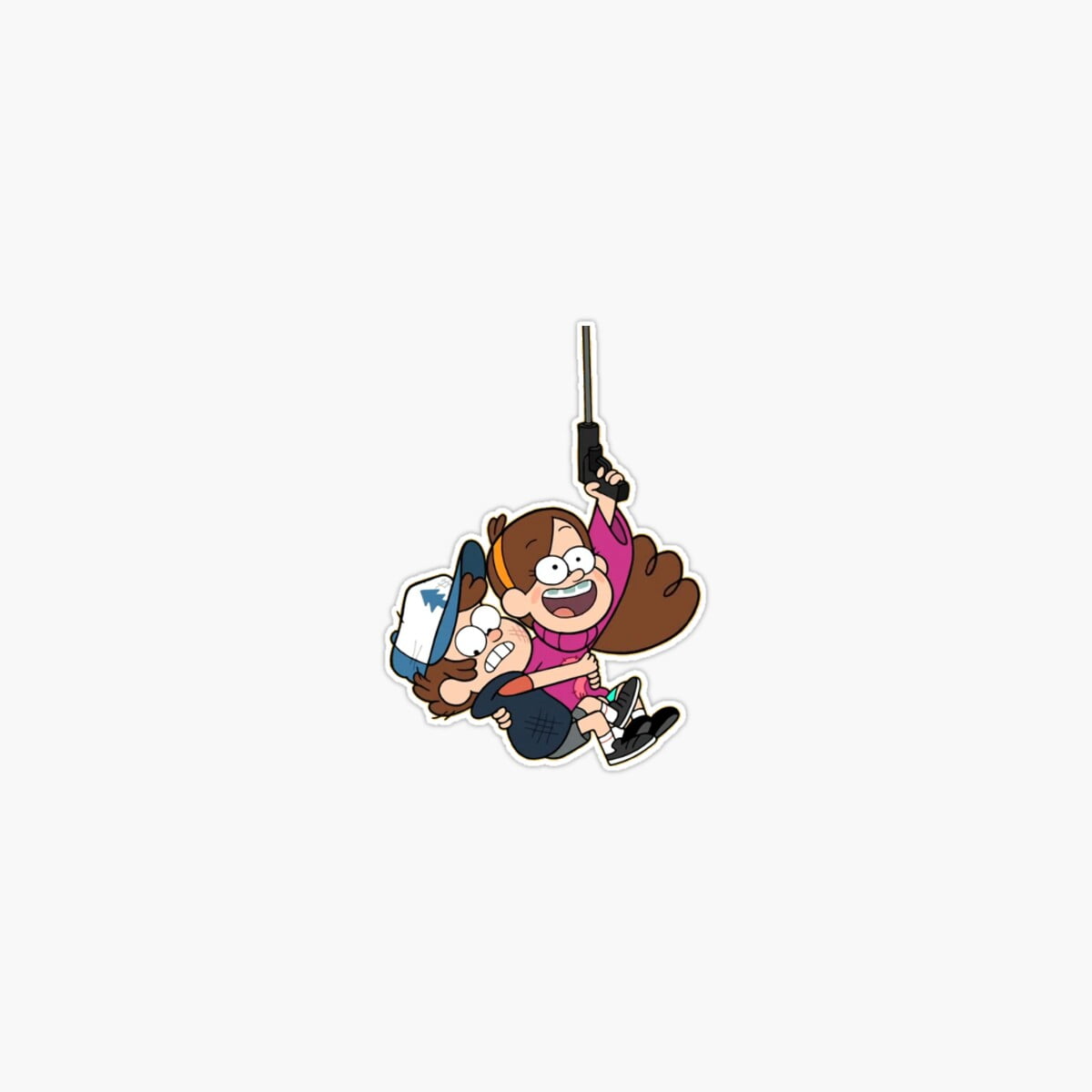 Onim Dipper And Mabel Sticker, Phone Decal Water Bottle Stickers Car ...