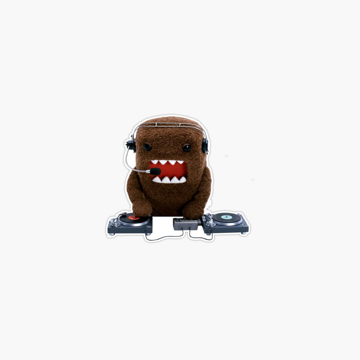 Onim Dj Domo-Kun Sticker, Phone Decal Water Bottle Stickers Car Decals ...