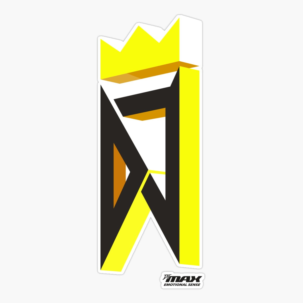 Onim Djmax Respect Sticker, Phone Decal Water Bottle Stickers Car ...