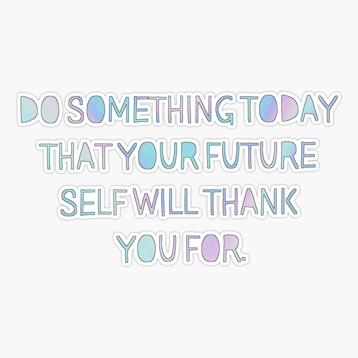 Onim Do Something Today Sticker, Phone Decal Water Bottle Stickers Car ...