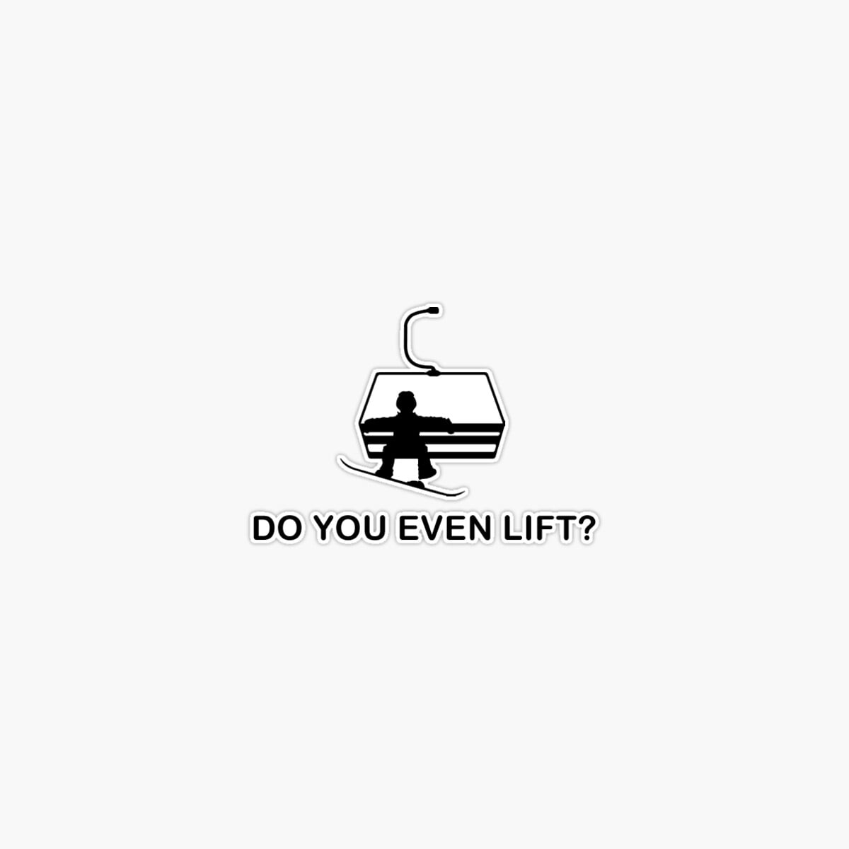 Onim Do You Even Lift? Sticker, Phone Decal Water Bottle Stickers Car ...