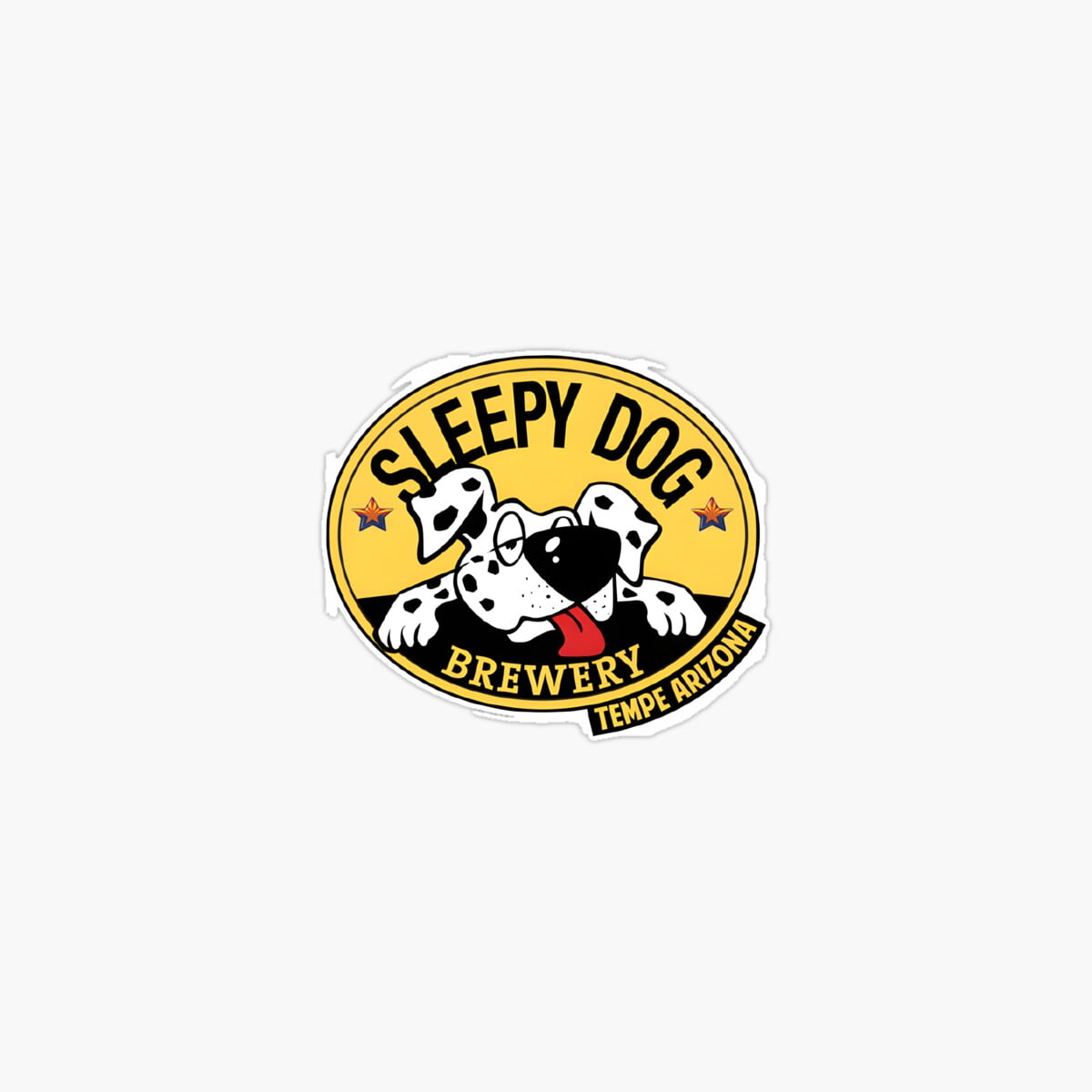 Onim Dog Brewery Logo Sticker, Phone Decal Water Bottle Stickers Car ...
