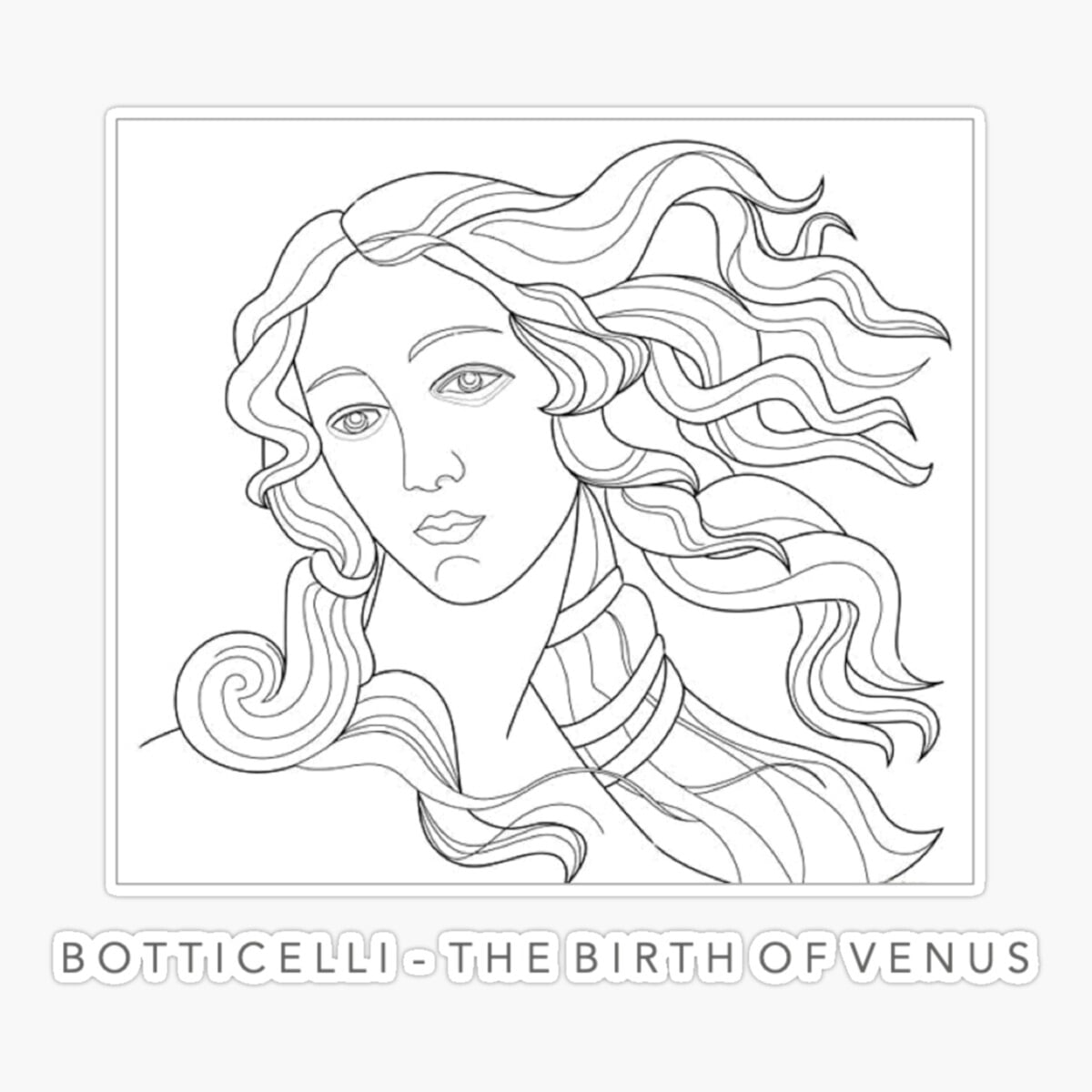 Onim Dog In Pink Wig Sticker, Phone Decal Water Bottle Stickers Car ...