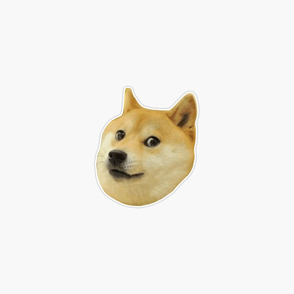 Onim Doge Very Wow Much Dog Such Shiba Shibe Inu Sticker, Phone Decal ...